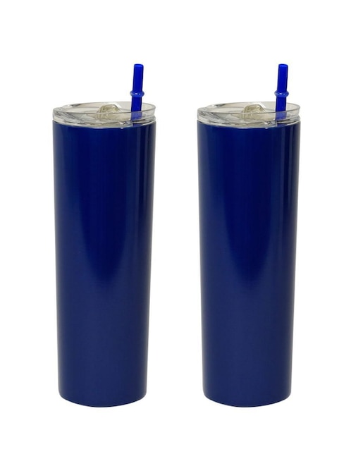 Set de 2 termos Ilios Innova de acero inoxidable con tapa disc top 580 ml 1