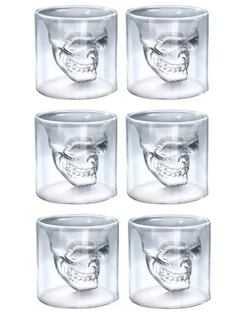 Set de tequileros Lab.G de cristal con 6 piezas 1