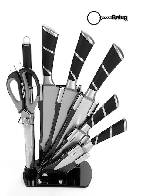 Set de cuchillos para chef Genérica 9 piezas 1