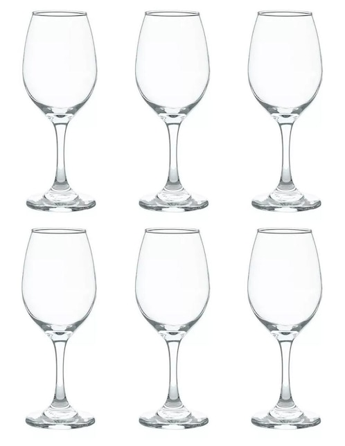 Set de copas para vino Cristar de vidrio 1