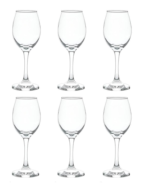 Set de copas para vino Cristar de vidrio 1
