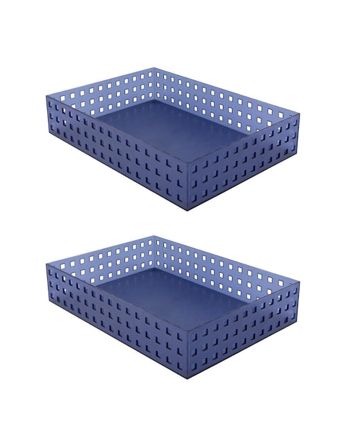 Set contenedores Simply Box de plástico 2 piezas 1