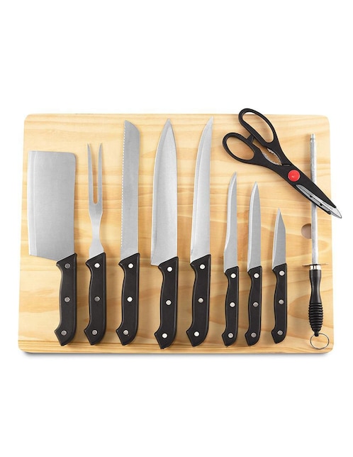 Set de cuchillos para chef Aquila 11 piezas 1