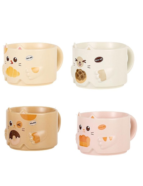 Taza té Happy Ware 4 piezas 1