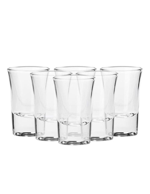 Set de tequileros Borgonovo Junior de vidrio con 6 piezas 1