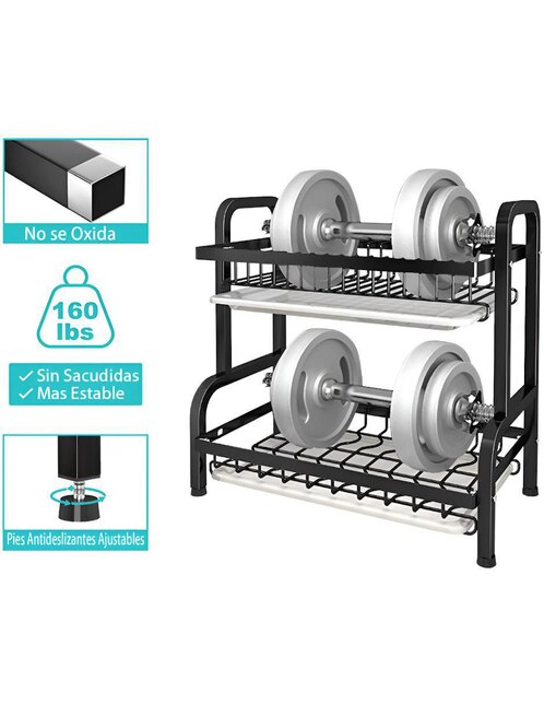 Escurridor de trastes Xtellar de acero inoxidable 3