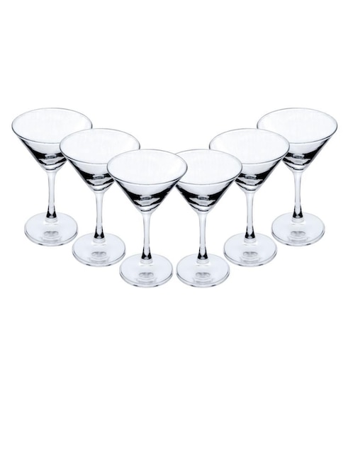 Set de copas para martini Ideen AMCOP000 de cristal 1