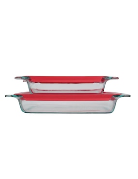 Refractario de vidrio templado Pyrex