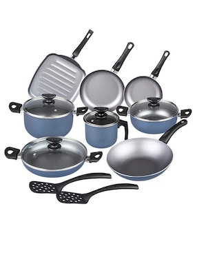 Batería de cocina Cinsa Balance de aluminio antiadherente sin PFOA 14 ...