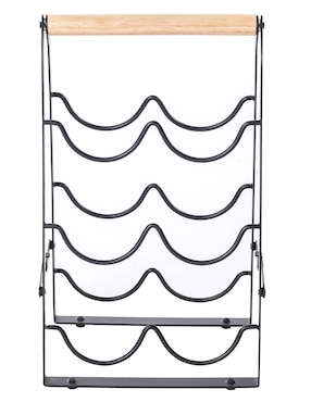 Cava de vinos Heuman Brand WK130915-1 capacidad 6 botellas
