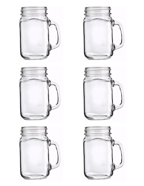 Set de tarros Vencort Tarro Mason