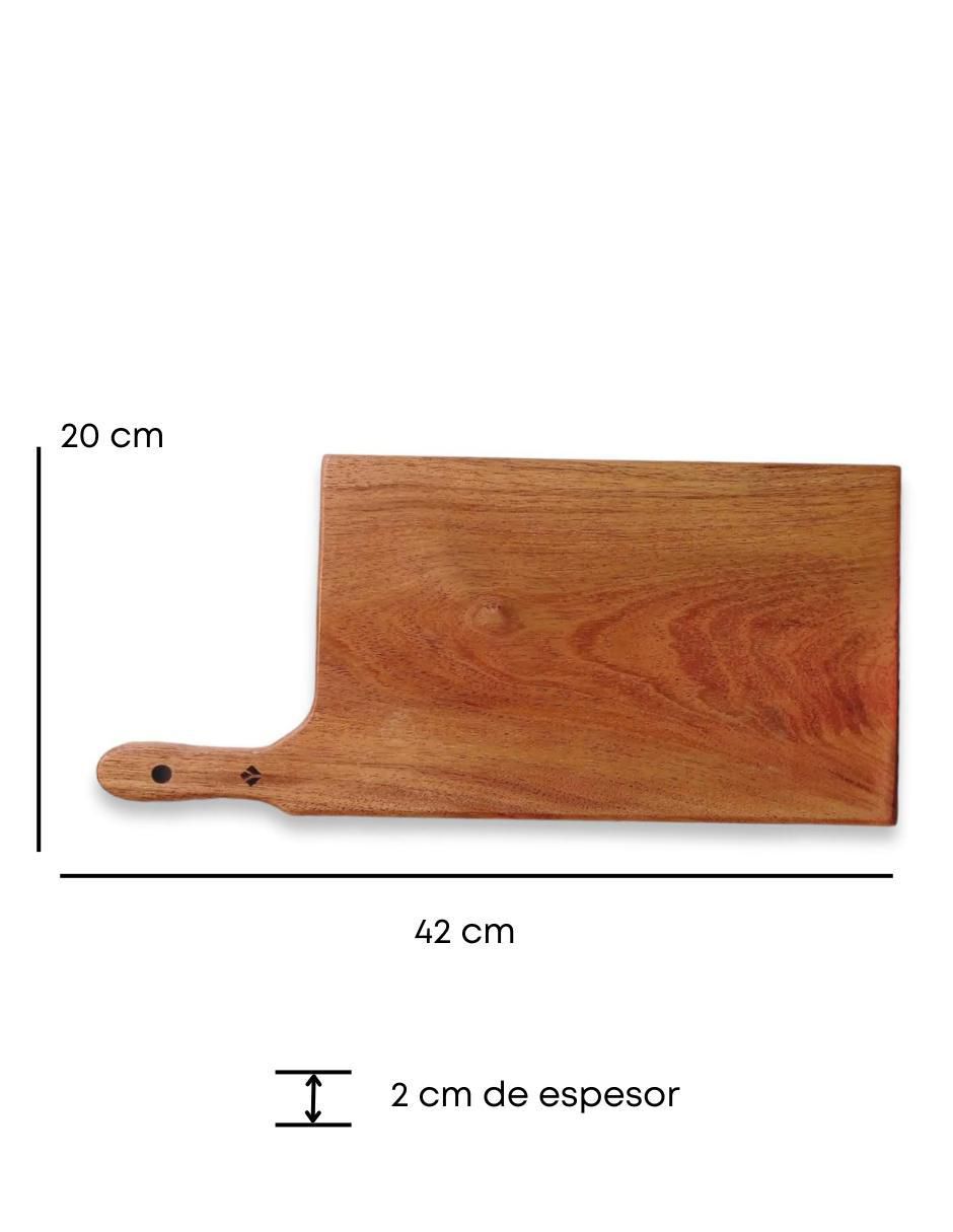 Tabla para picar Yañez Mobiliario Rectángular de madera | Gran Barata